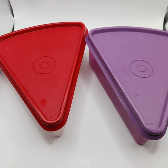 Tupperware | Kitchen | Tupperware Vintage Single Pie Slice Lot Of 2 ...